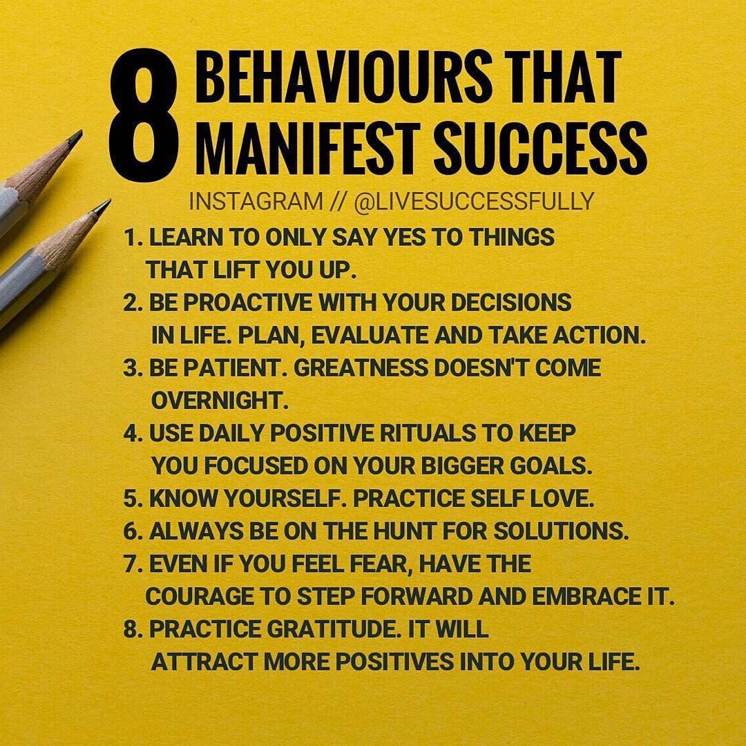8 behaviors that cause success - Millionaires Money 8 behaviors that cause success - Millionaires Money